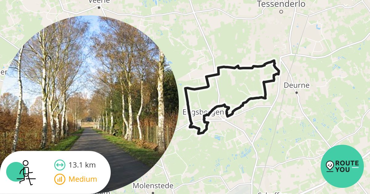 Tessenderlo - Wandelroute | RouteYou