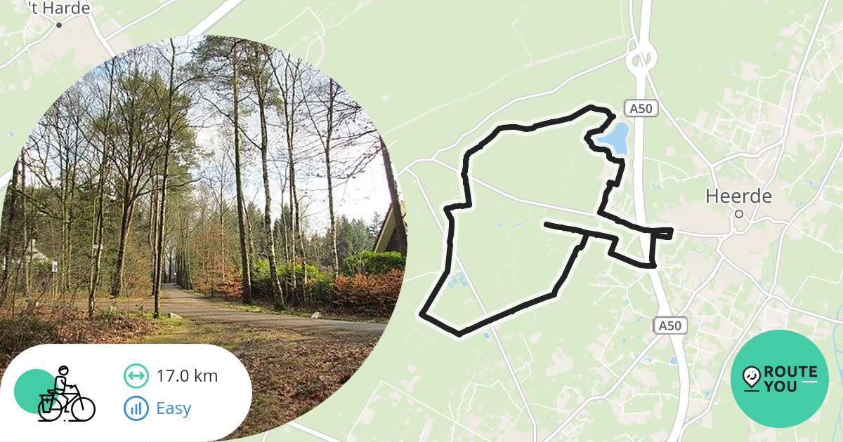 Rondje Heerderstrand Heerde - Recreatieve fietsroute | RouteYou