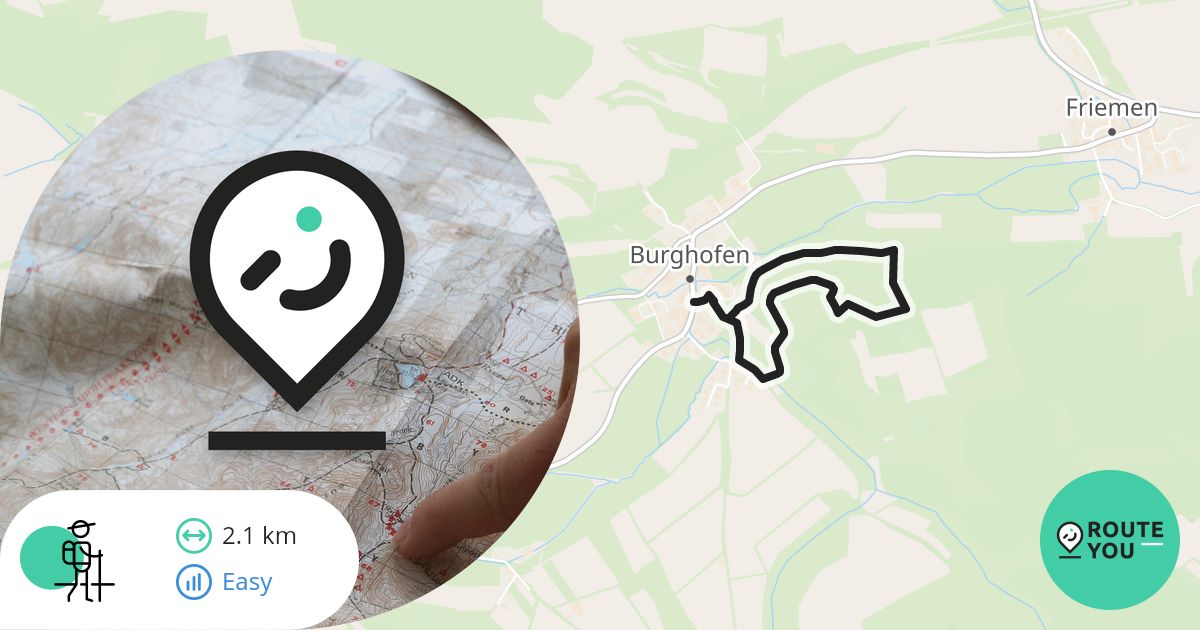 Burghofer Blick Circular Path - Hiking route | RouteYou
