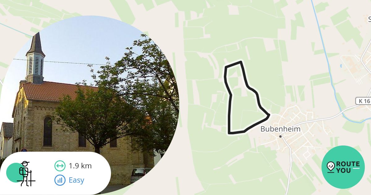 Bubenheim: Nature Trail - Hiking route | RouteYou