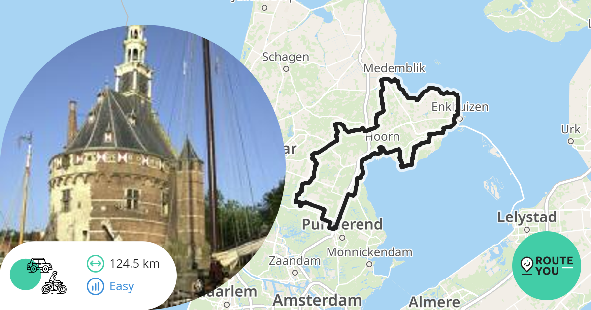 ANWB Koggenroute - Motor- en autoroute | RouteYou