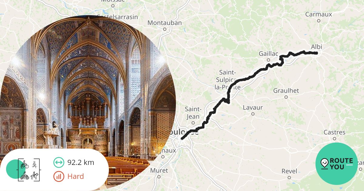 Toulouse Albi Distance