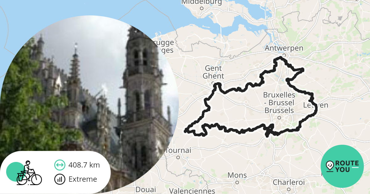 Route des villes d’art - Schelderoute - Route des collines - Balade à ...