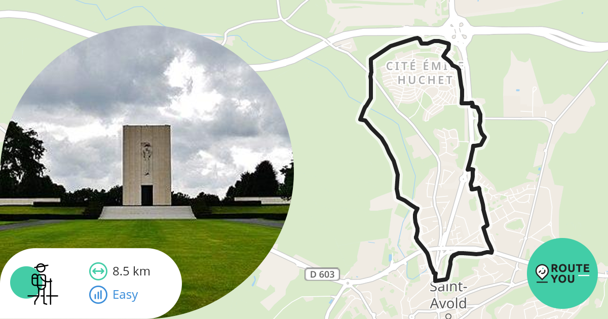 Circuit of the American Cemetery - Hiking route | RouteYou