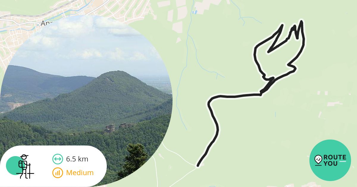 Round hiking trail PWV 15 - Hiking route | RouteYou