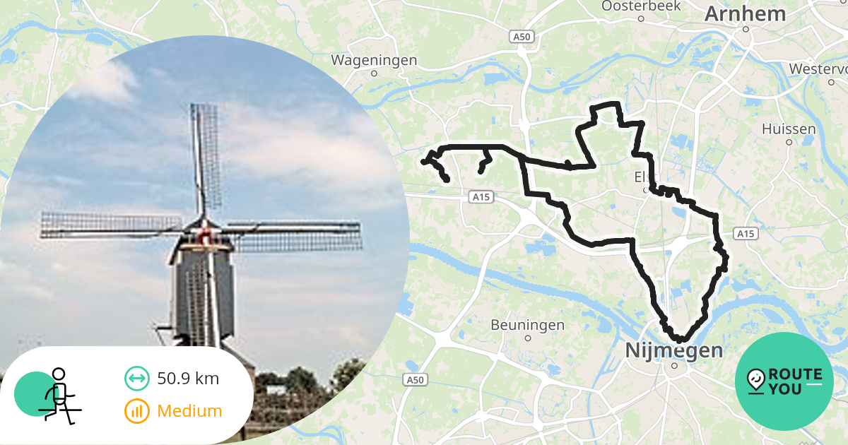 Zetten - Herveld - Wandelroute | RouteYou