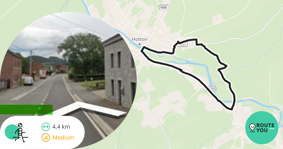 Hotton - Recreatieve wandelroute | RouteYou