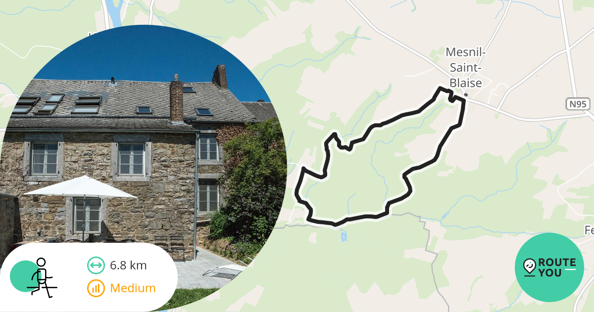 Door de bossen van Massembre - Wandelroute | RouteYou