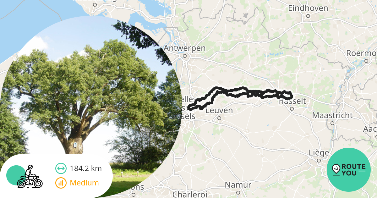 Vilvoorde-Château Meylandt Heusden-Vilvoorde - Itinéraire à moto | RouteYou