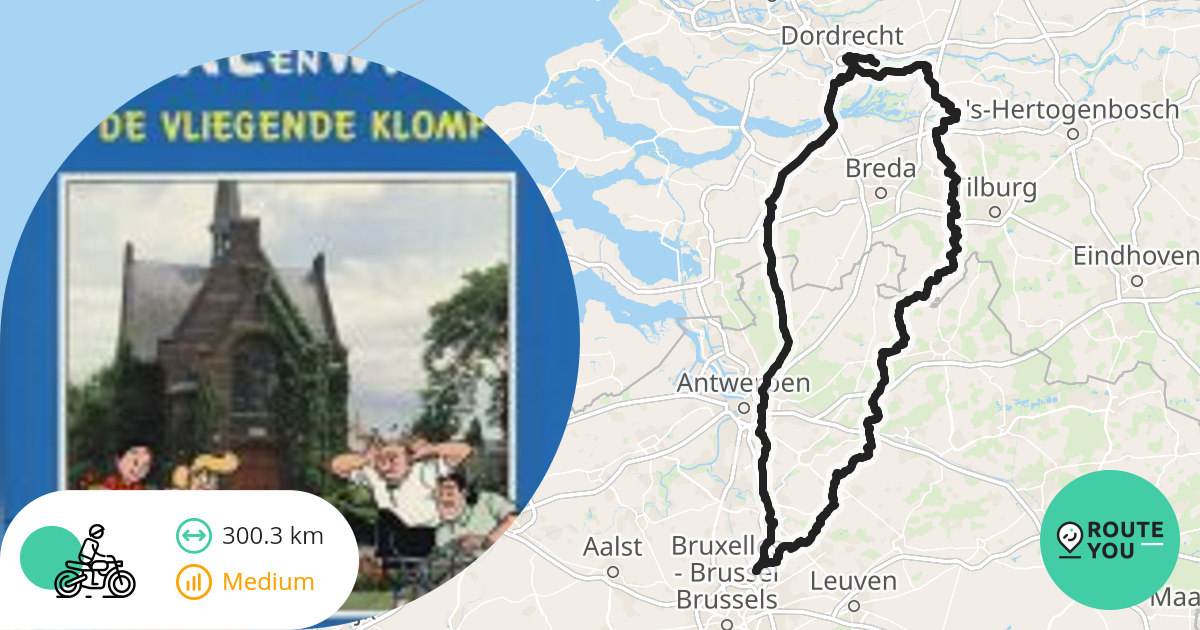 Vilvoorde-Werkendam Dordrecht (NL)-Vilvoorde - Motorroute | RouteYou