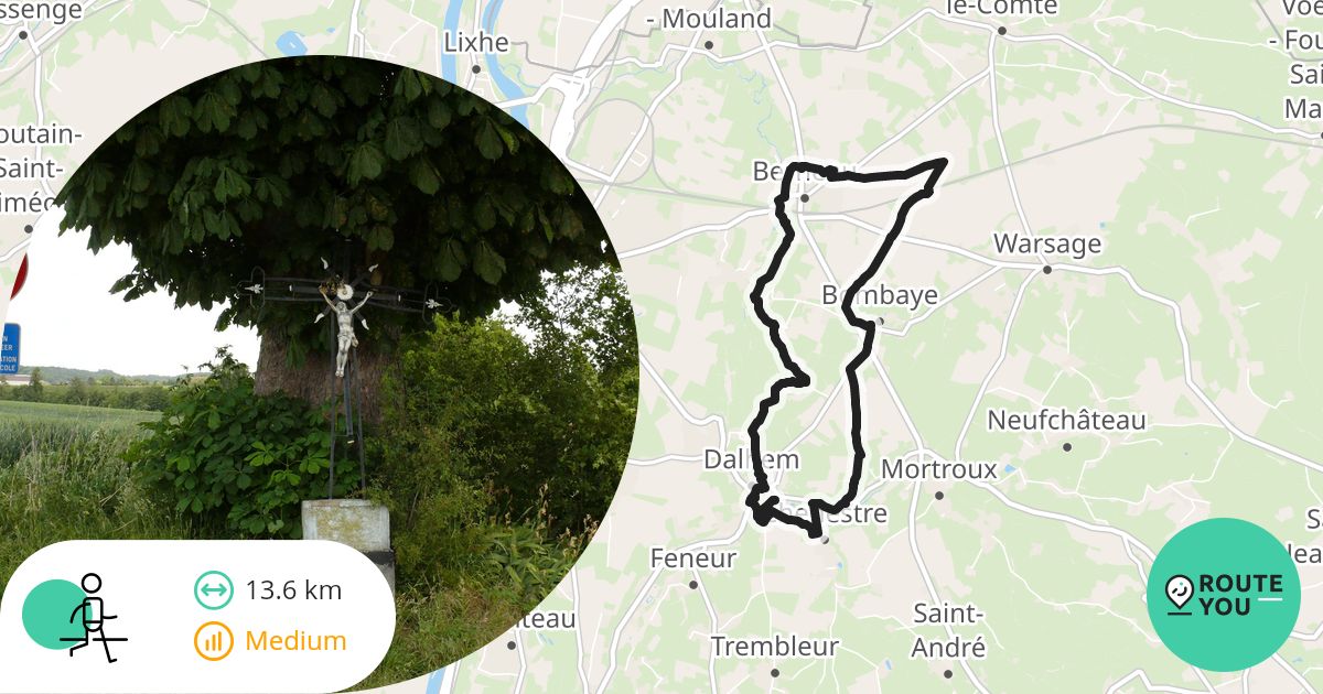 Dalhem ofte stiltewandeling op de taalgrens - Wandelroute | RouteYou
