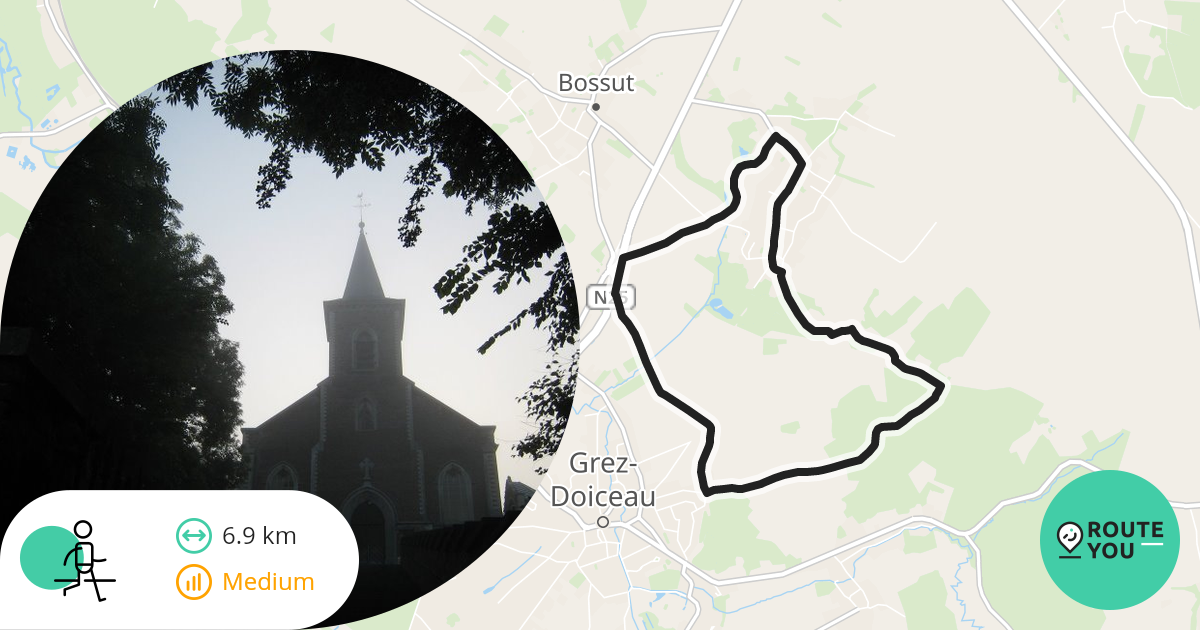 Bossut-Gottechain 24 okt 7 km - Wandelroute | RouteYou