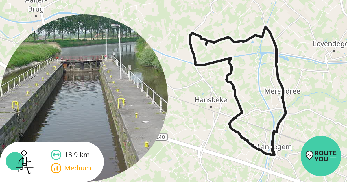 Landegem - Wandelroute | RouteYou