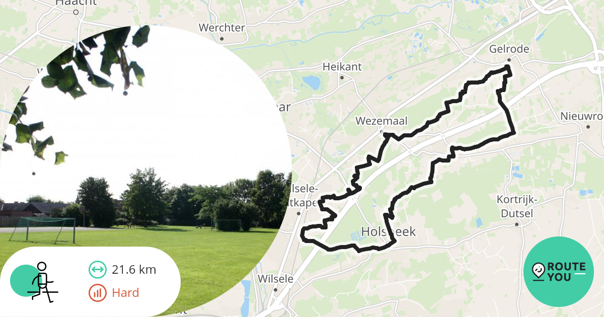 Gelrode H W G - Wandelroute | RouteYou