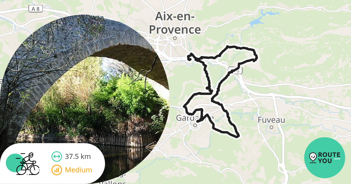 Aix-en-Provence - Parcours de vélo de route | RouteYou