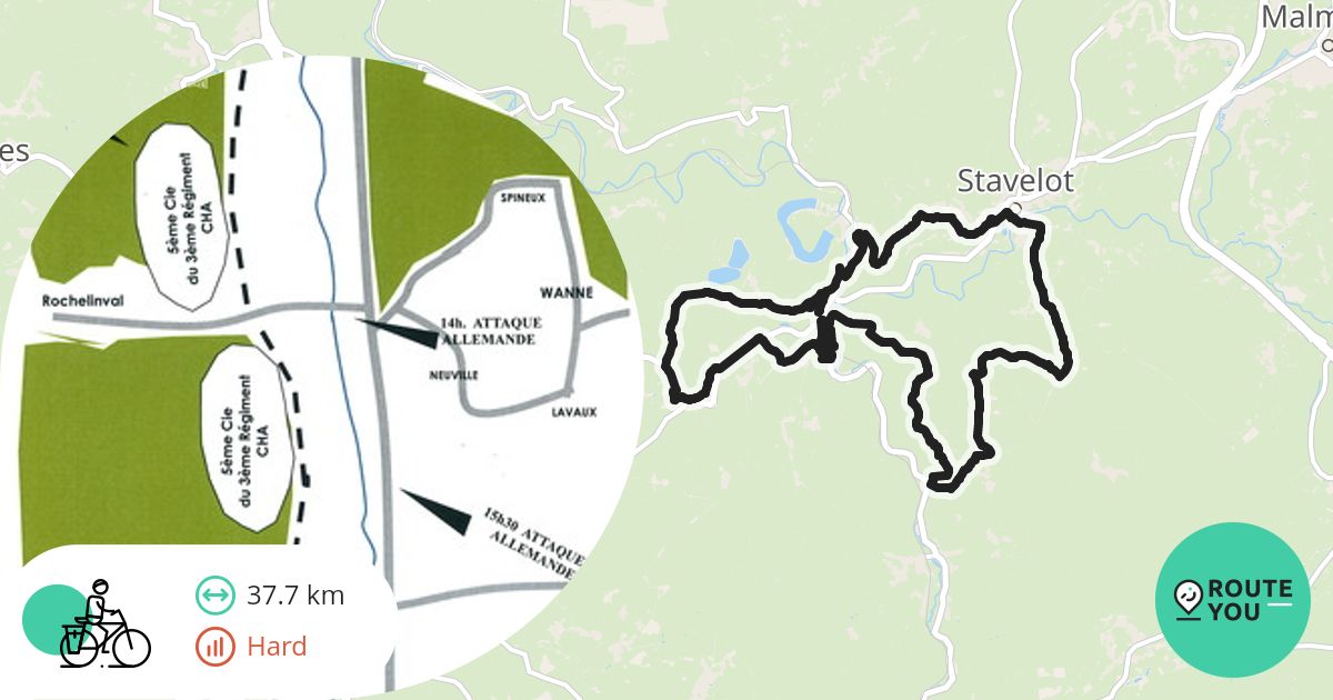 Basse-Bodeux tour - Recreatieve fietsroute | RouteYou