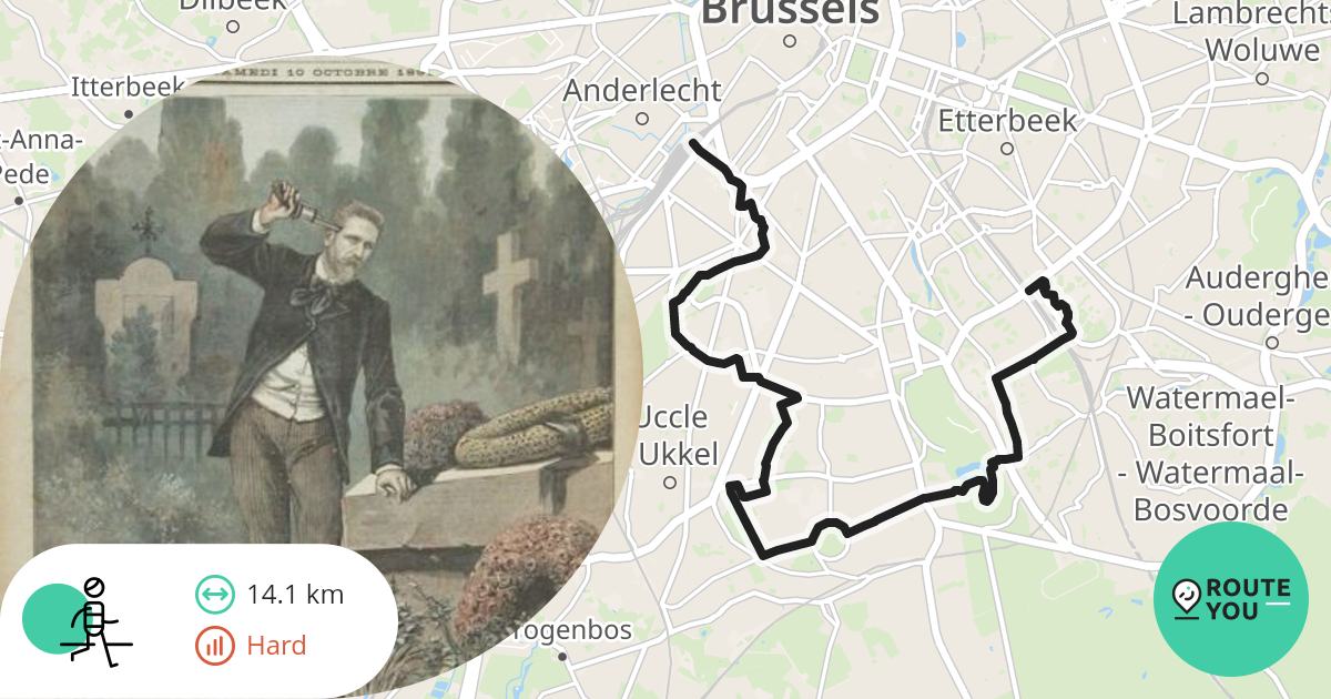 Sportdag Brussel Zuidstation Vorst Etterbeek - Recreatieve wandelroute ...