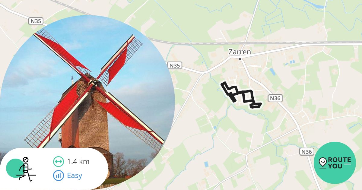 Parcours Kids 2022 Zarren - Recreatieve wandelroute | RouteYou