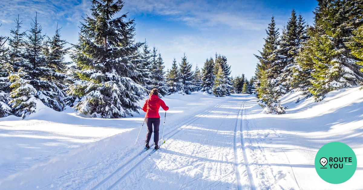 Cross-country skiing routes in Ashurst | RouteYou
